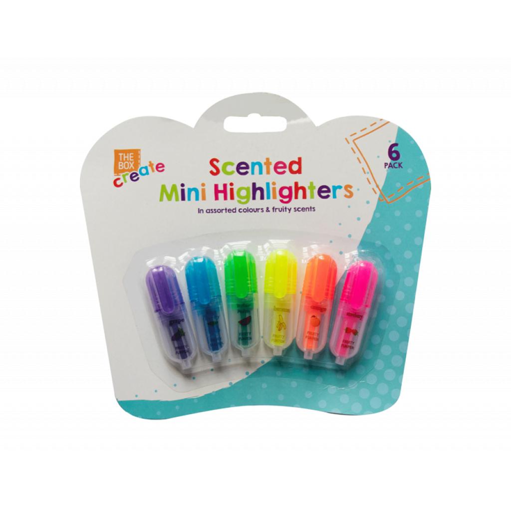 The Box Mini Scented Highlighters - Pack of 6