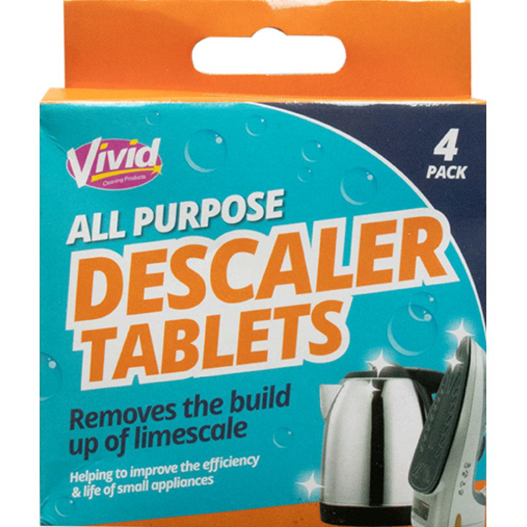 Vivid All Purpose Descaler Tablets - Pack of 4