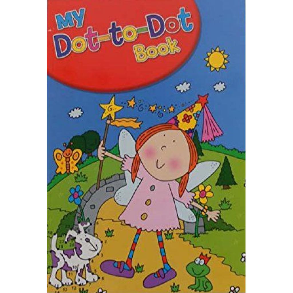 Squiggle A4 My Dot to Dot Books Assorted Designs - Fairy Cover