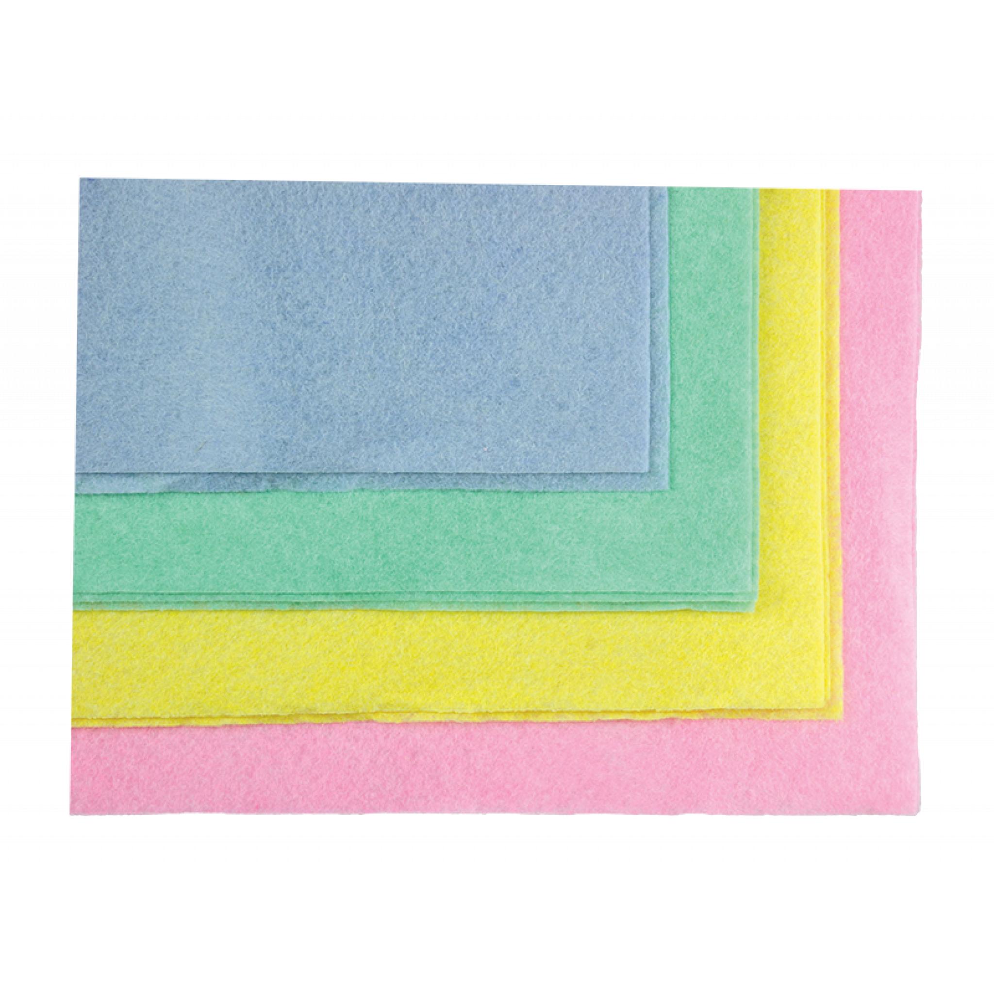 Vivid Super Absorbent Cleaning Cloths - Pack of 10