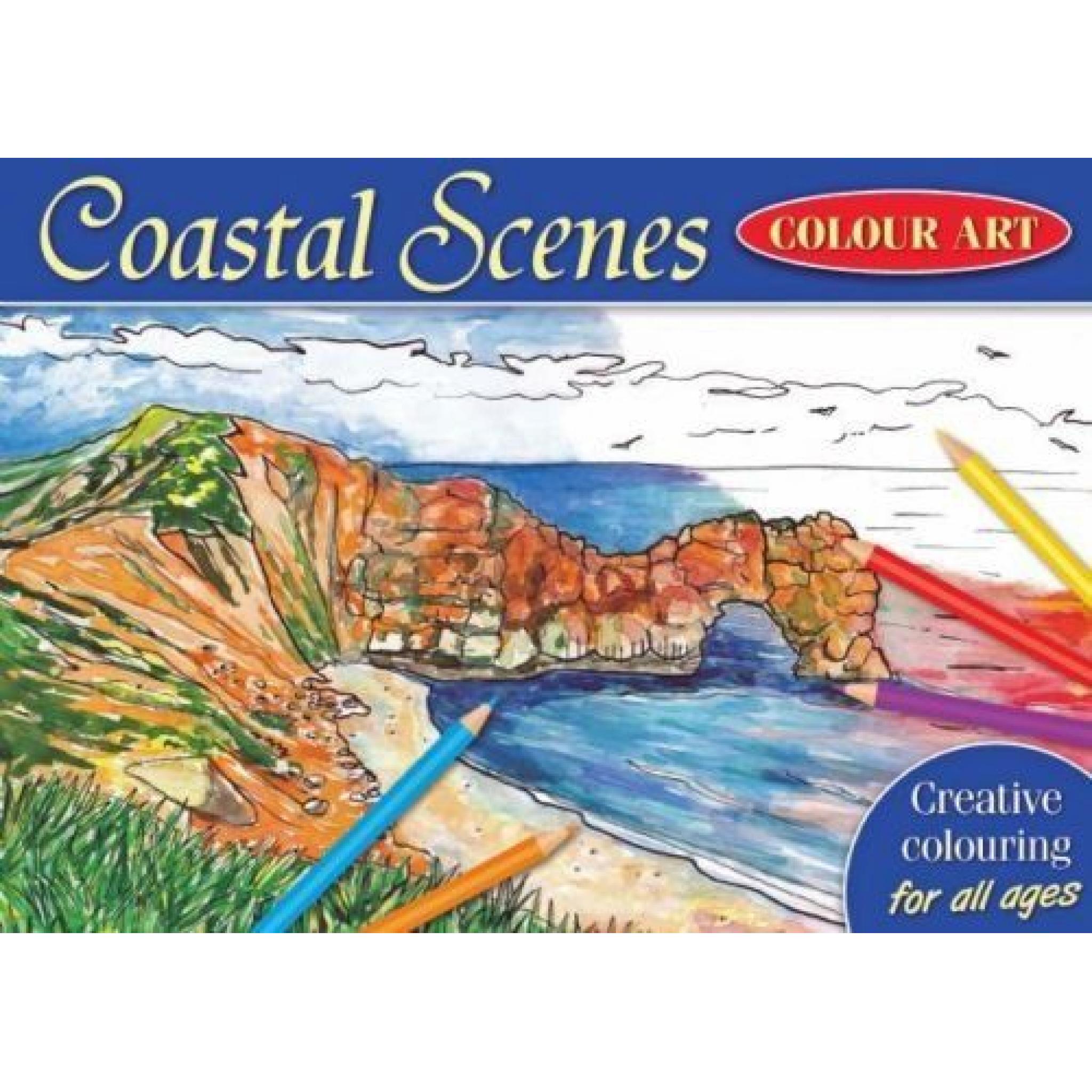 Brown Watson Colouring Book - Coastal Scenes