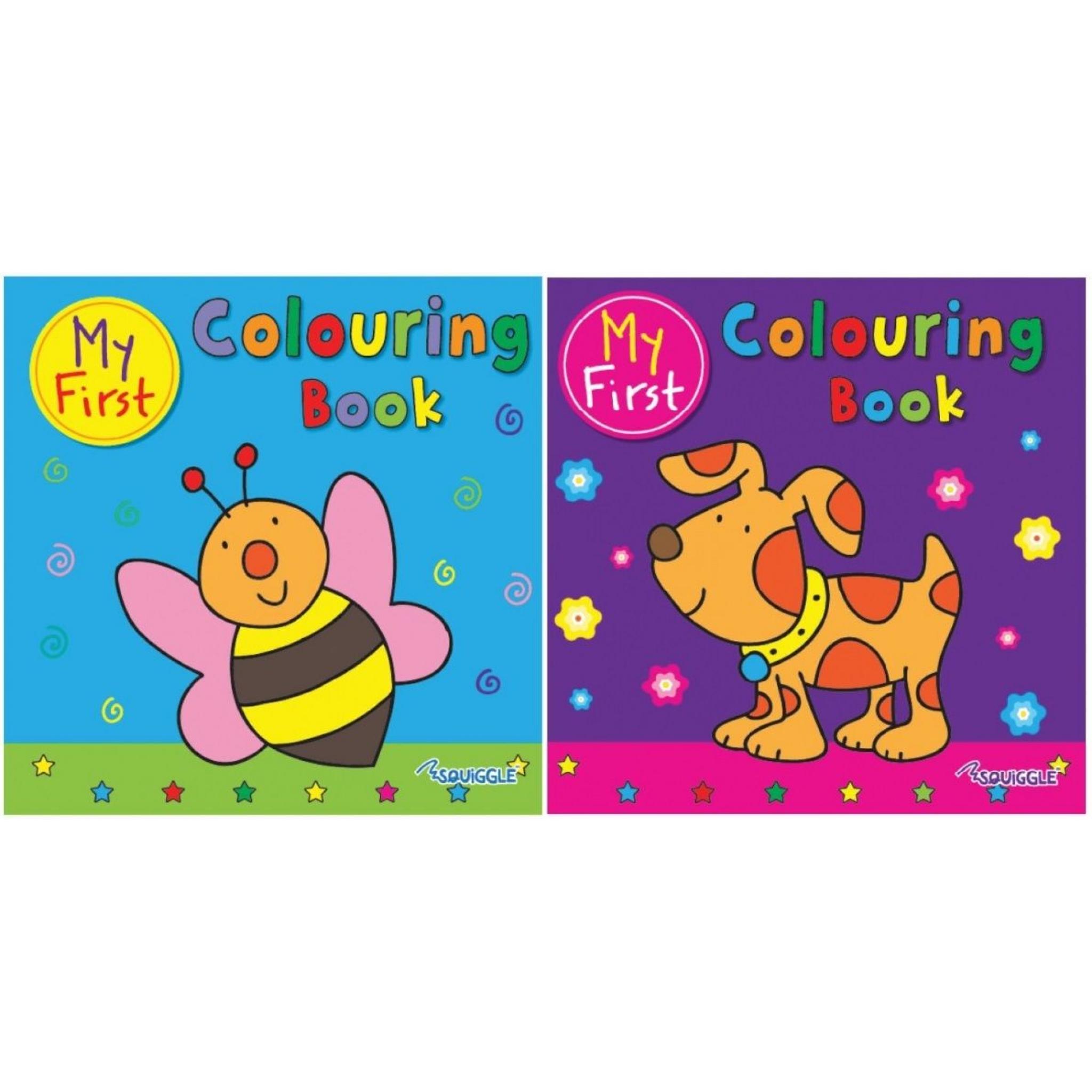 Squiggle My First Colouring Book - 1 Random Design