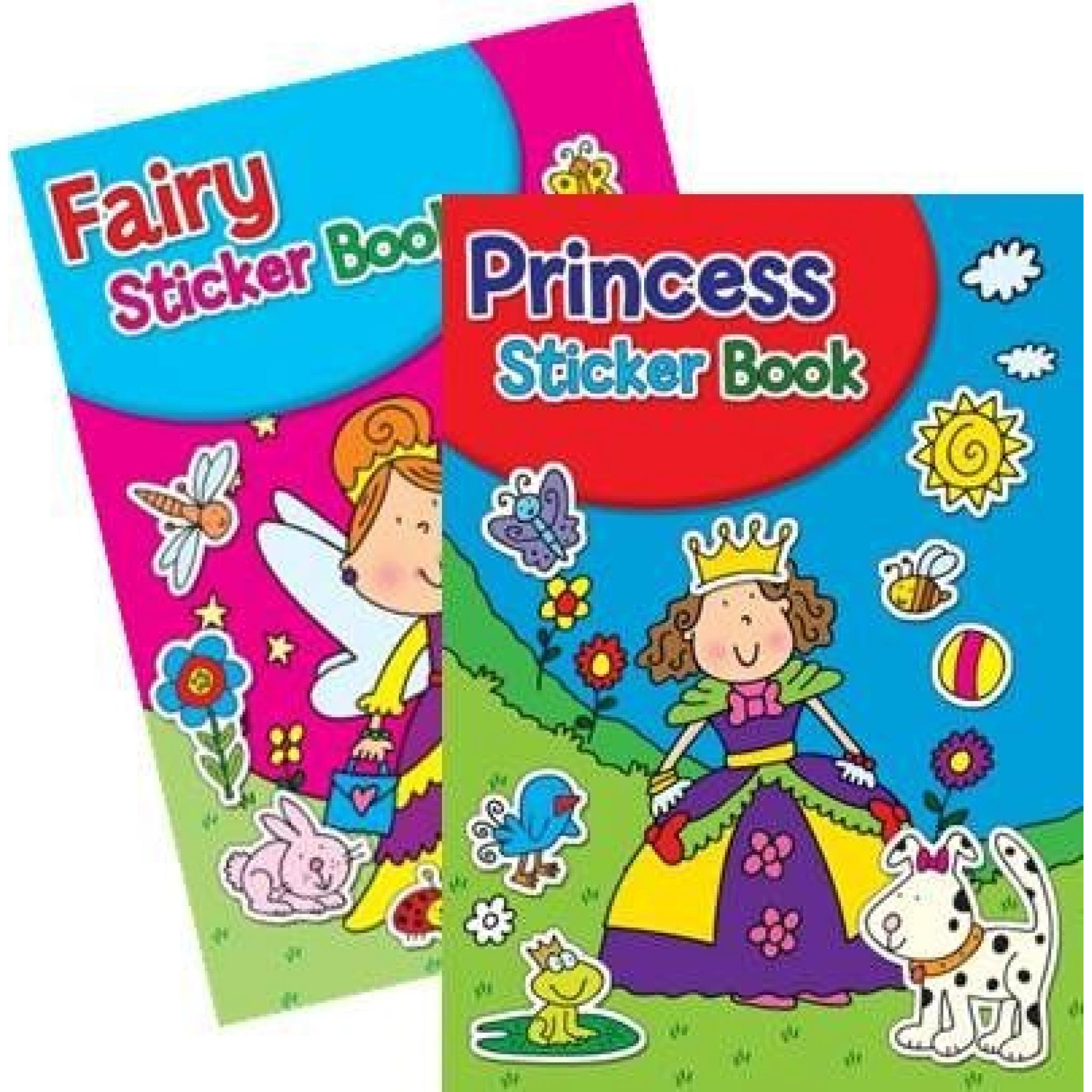 Squiggle A4 My Fun Colouring & Sticker Activity Books FP - Set of 2