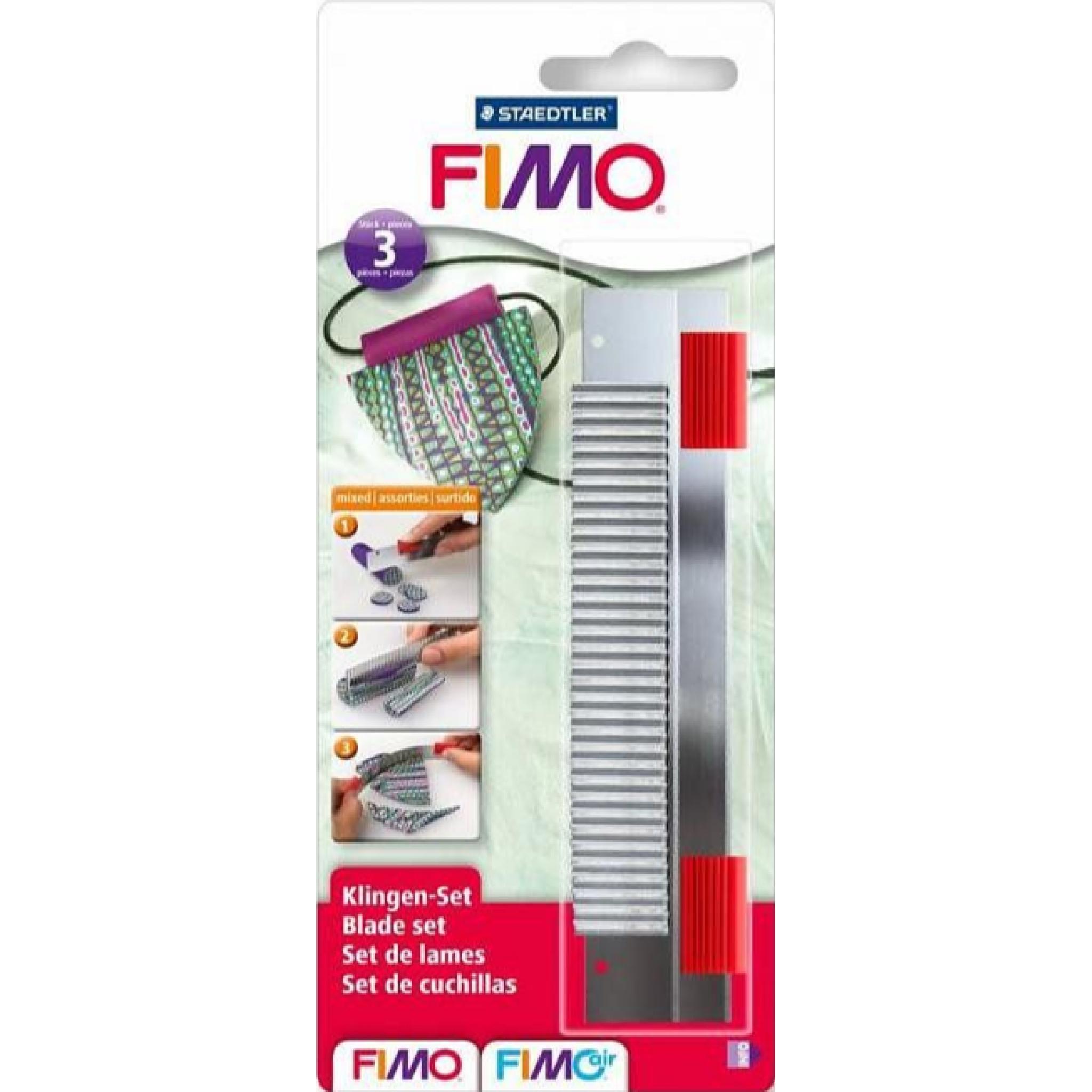 Staedtler Fimo Cutter Blades Mixed - Pack of 3