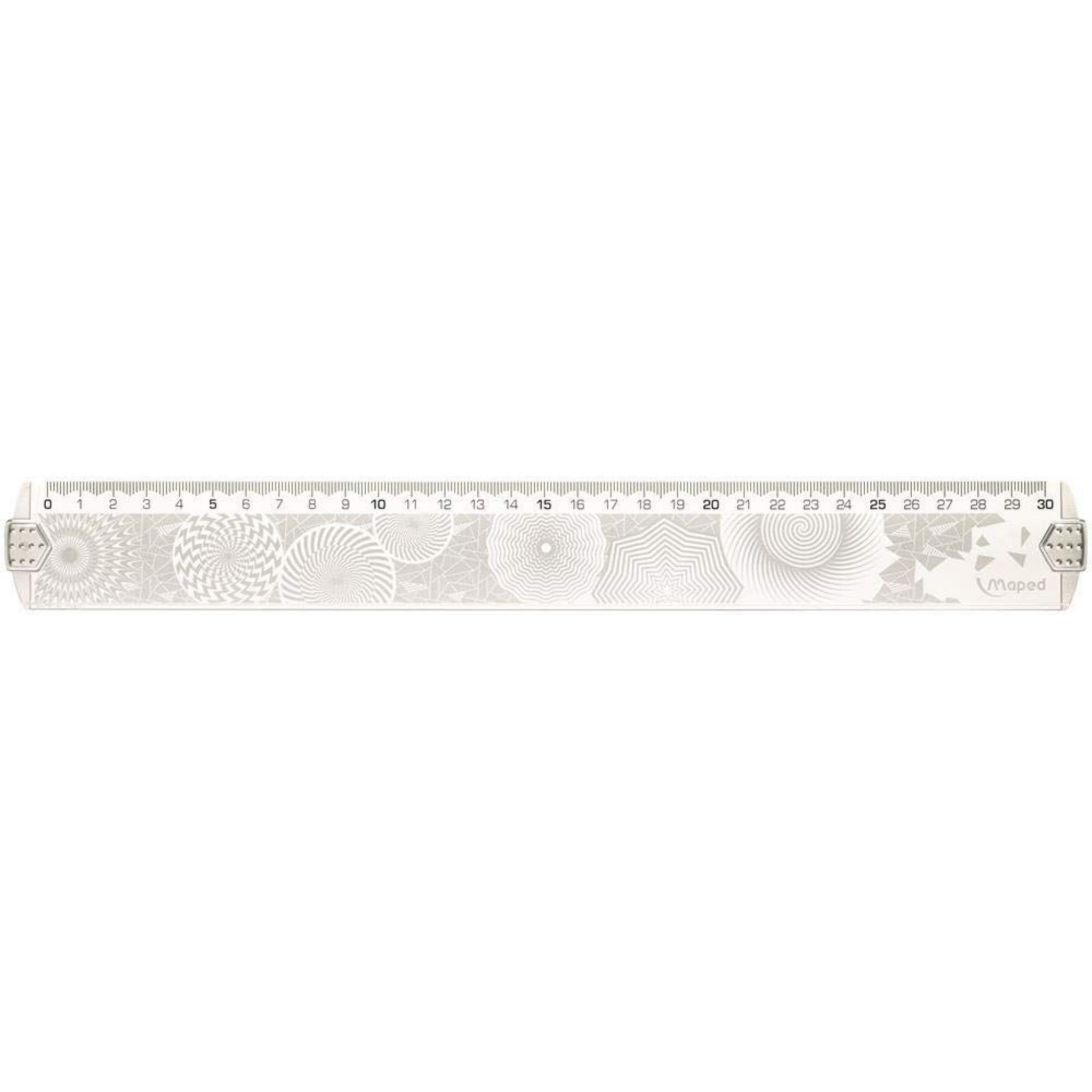 Maped GeoCustom 30cm Colour Your Own Ruler - Assorted Colours