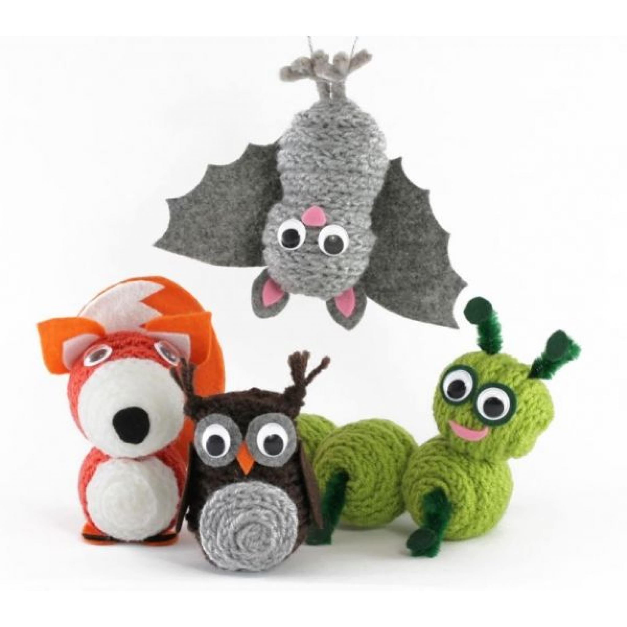 Smart Fox Easy to Make - Spool Knit Pets Kit