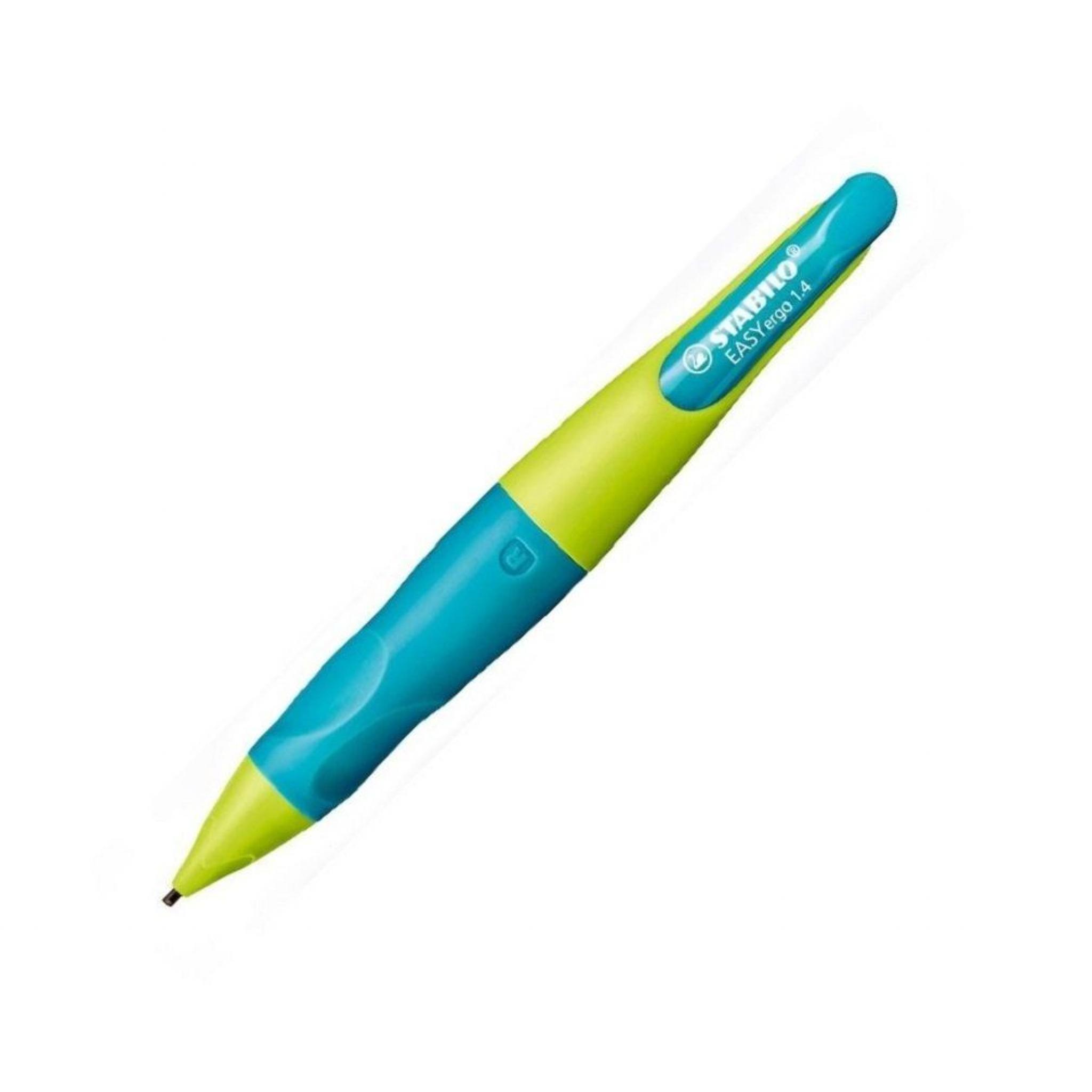 Stabilo Easy Ergo Right Handed Pencil 14mm - Lemon Green/Aqua