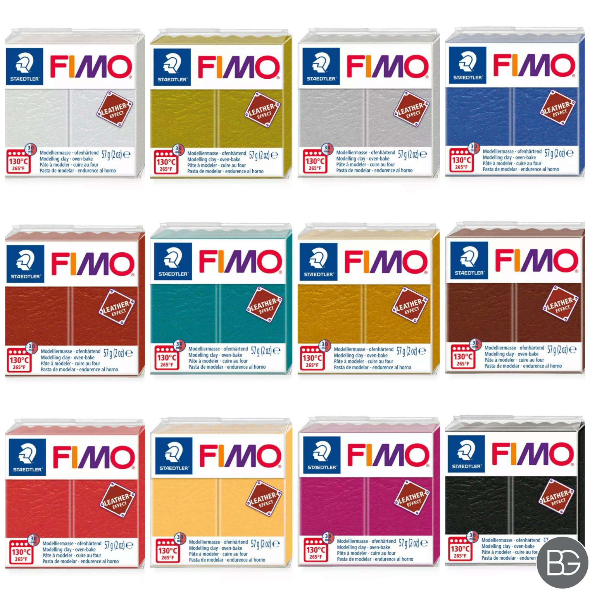 Staedtler Fimo Leather Effect 57g Blocks