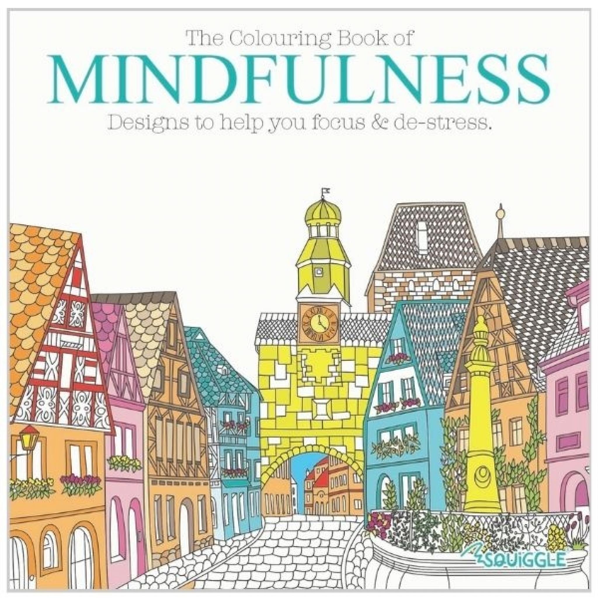 Squiggle Colouring Book of Mindfulness - Set of 2